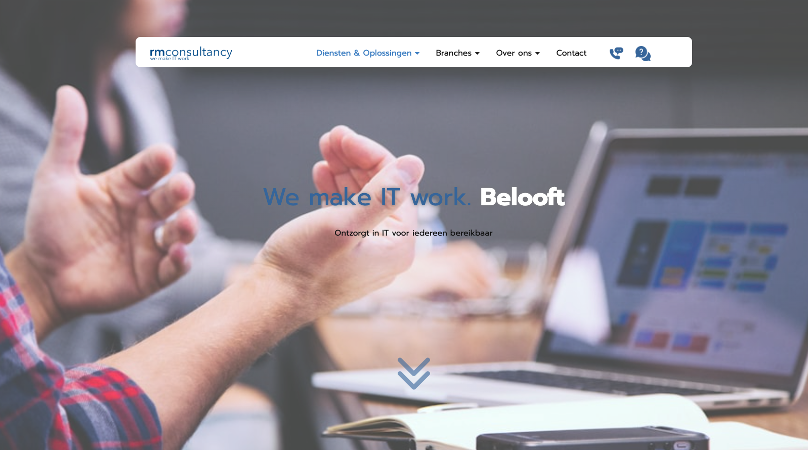 Wie zijn wij > RMconsultancy - we make IT work